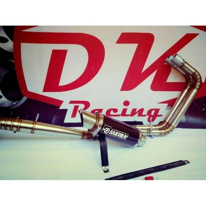 Jual [Original] Exhaust Knalpot Racing Sakura Yamaha R25 Fullsystem ...