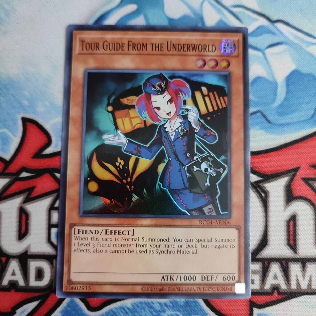 Jual yugioh AE tour guide from the underworld RC04-AE006 SR original | Shopee Indonesia