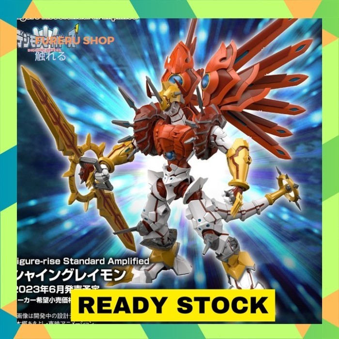 Jual [Ori] Digimon Savers Figure-Rise Standard Amplified Shinegreymon ...