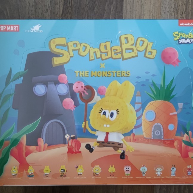Jual [Ori] Popmart Labubu Spongebob Monster Limited | Shopee Indonesia