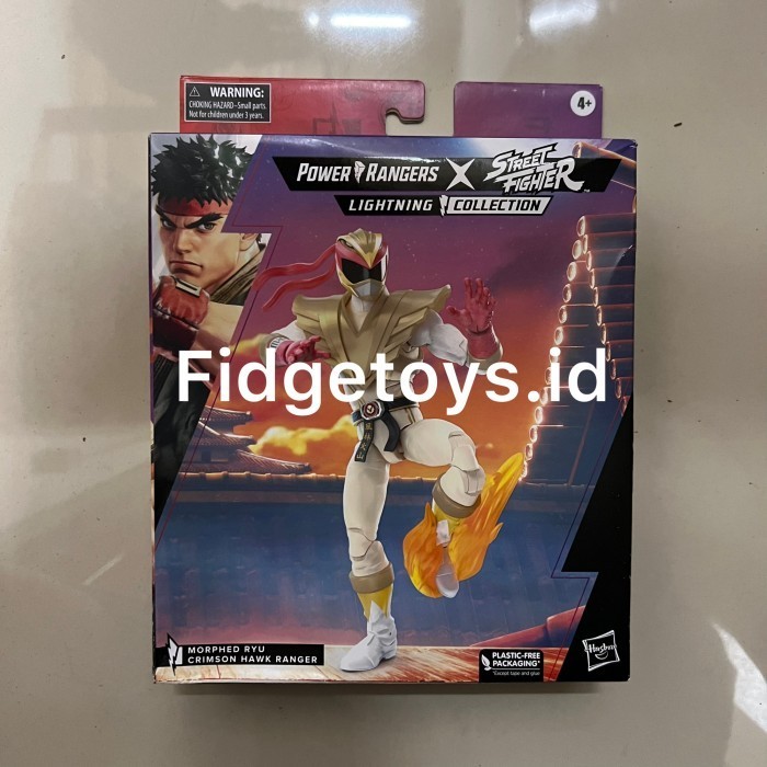 Jual [Ori] Power Rangers X Street Fighter Lightning Ryu Crimson Hawk ...
