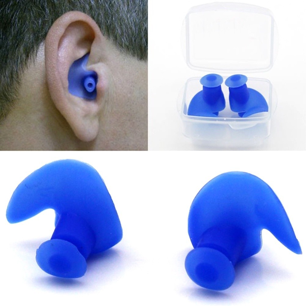Jual Penutup untuk Telinga Ear Plug saat beRenang Waterproof Anti Air ...