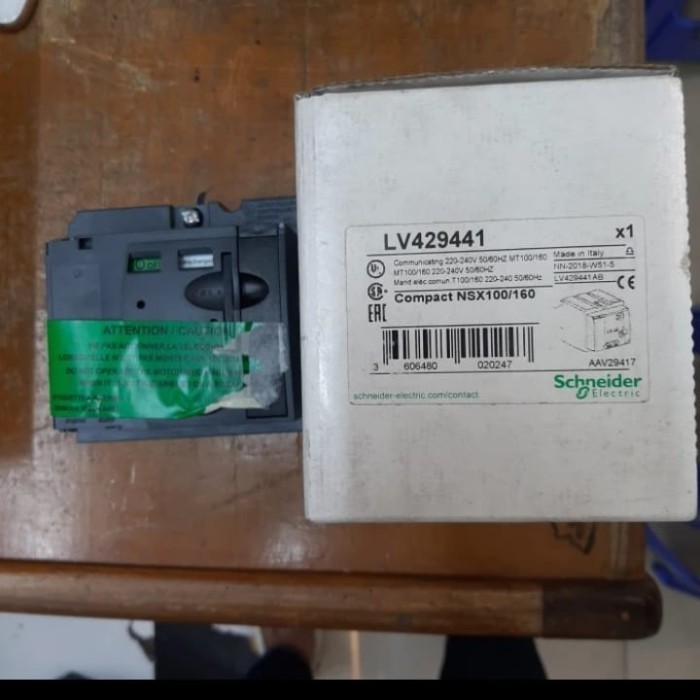 Jual [New Ori] Motorized Compact Nsx 100/160A Schneider Lv429441 ...