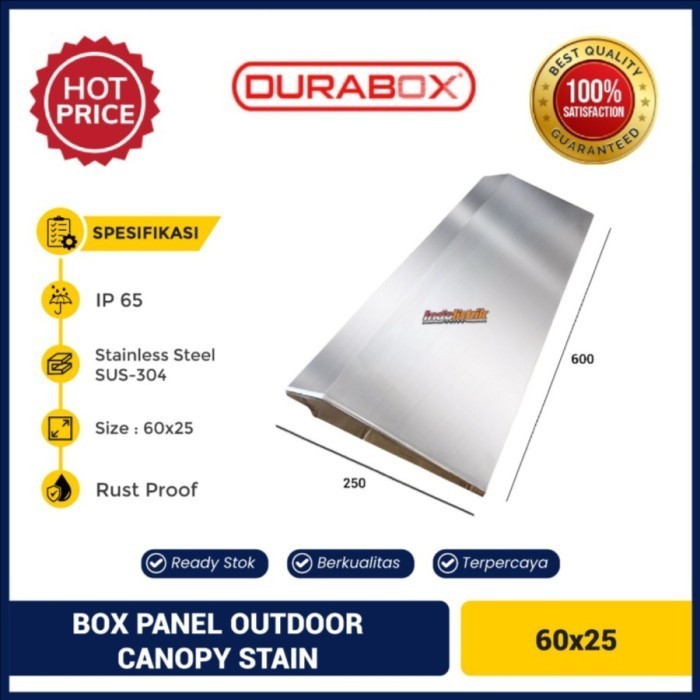 Jual [New Ori] Topi Box Panel Listrik 60X25 Durabox - Box Panel Outdoor ...