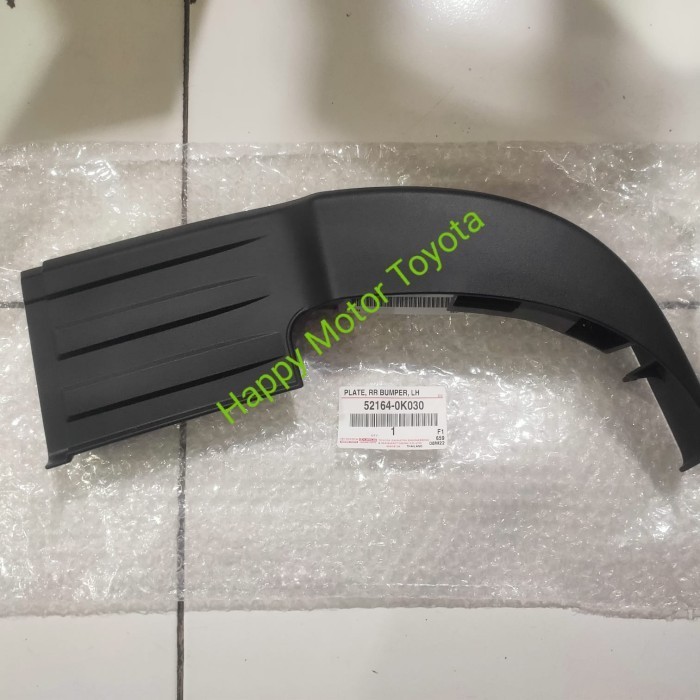Jual New Ori Plate Plastik Rear Bumper Guard Kanan 52163-0K030 Hilux ...