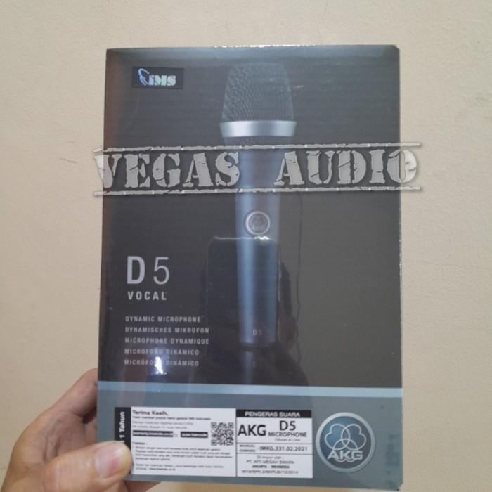 Jual Akg D5 Vocal Microphone Dynamic Original | Shopee Indonesia