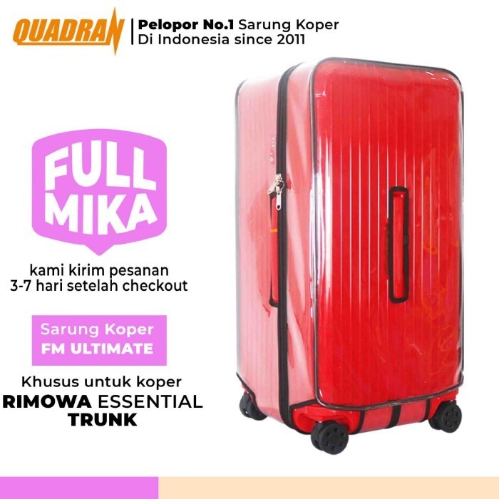 Jual Sarung Koper Full Mika Quadran Khusus Koper Rimowa Essential Trunk ...
