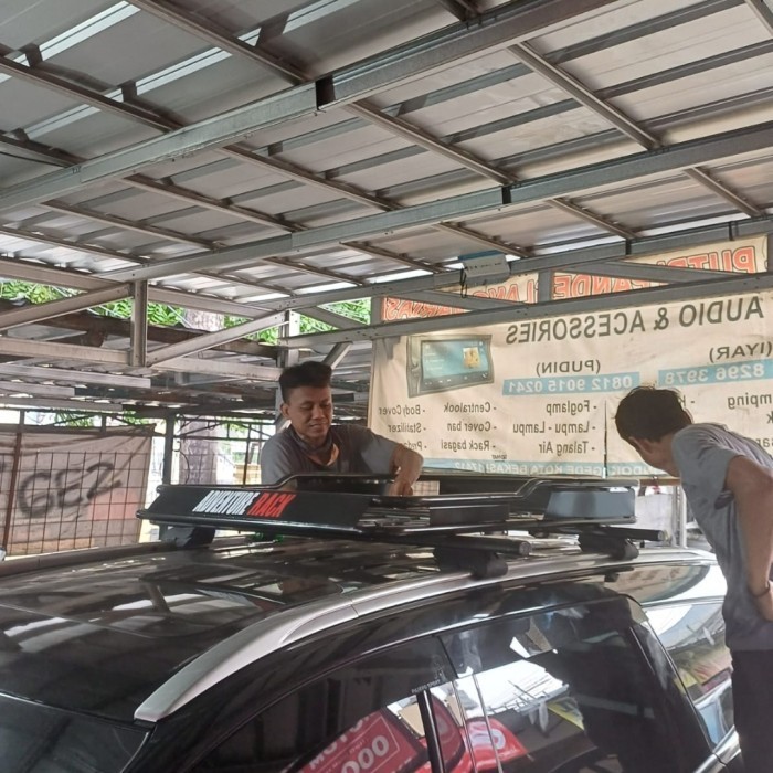 Jual Roof Rack Bagasi Atas Mobil Mitsubishi All New Pajero+Cross Bar ...