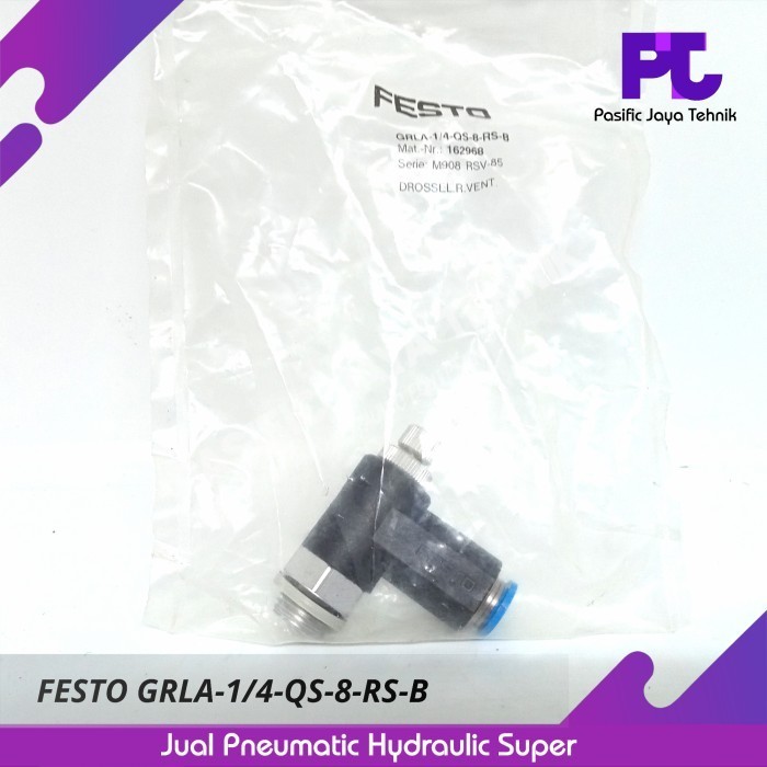 Jual Termurah One-Way Flow Control Valve Festo Grla-1/4-Qs-8-Rs-B Terbaru | Shopee Indonesia