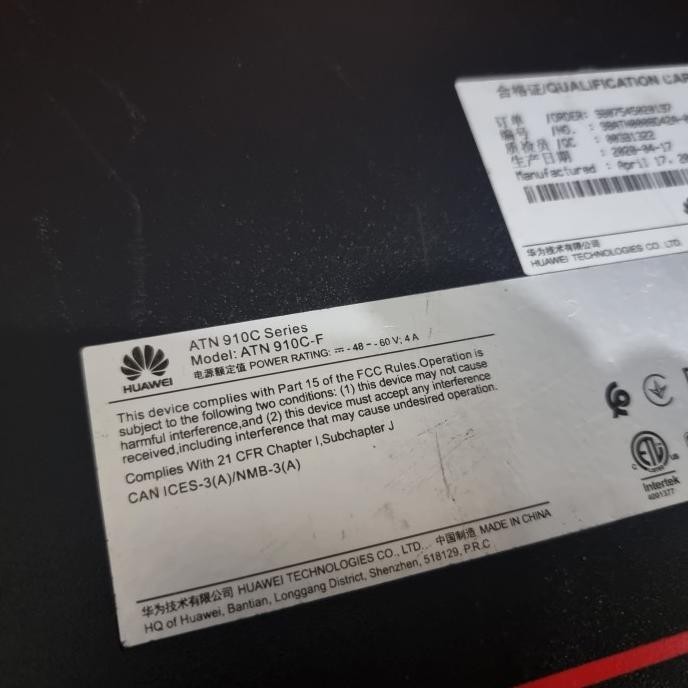 Jual Huawei Highest Port Density Router ATN 910C-F ATN 910C Series ...