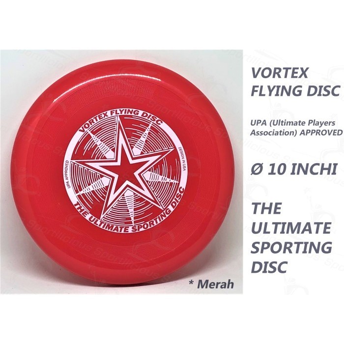 Jual Vortex Permainan Piring Terbang Frisbee Flying Disc 12 Inchi 4 ...