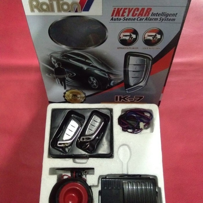Jual Ori Car Alarm System Pengaman Evalia Raiton Ik7 Sensor Kunci ...
