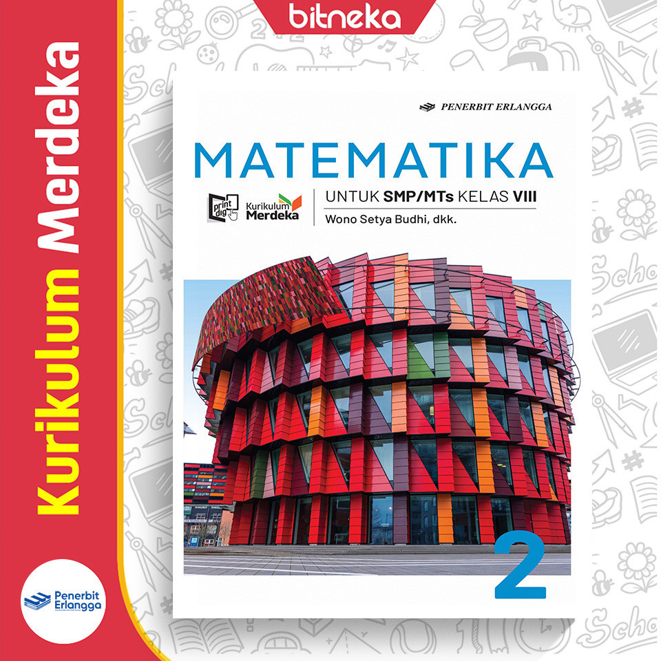 Jual Buku Teks Siswa Matematika Jilid 2 SMP/MTs Kelas 8 - Wono Setya ...