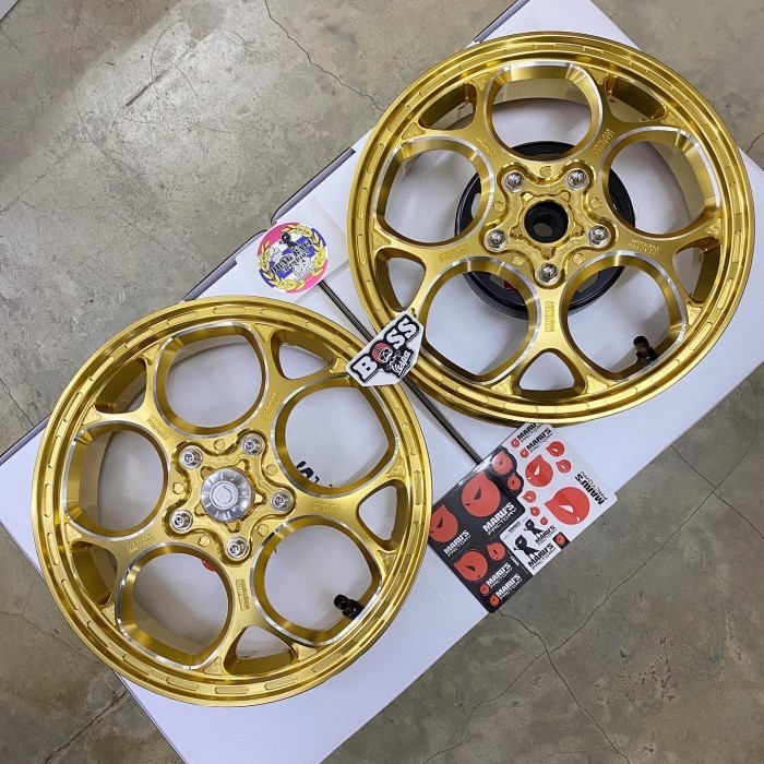 Jual Velg Marus W252 12inc Gold Front & Rear Vespa Sprint Prima GTS S ...
