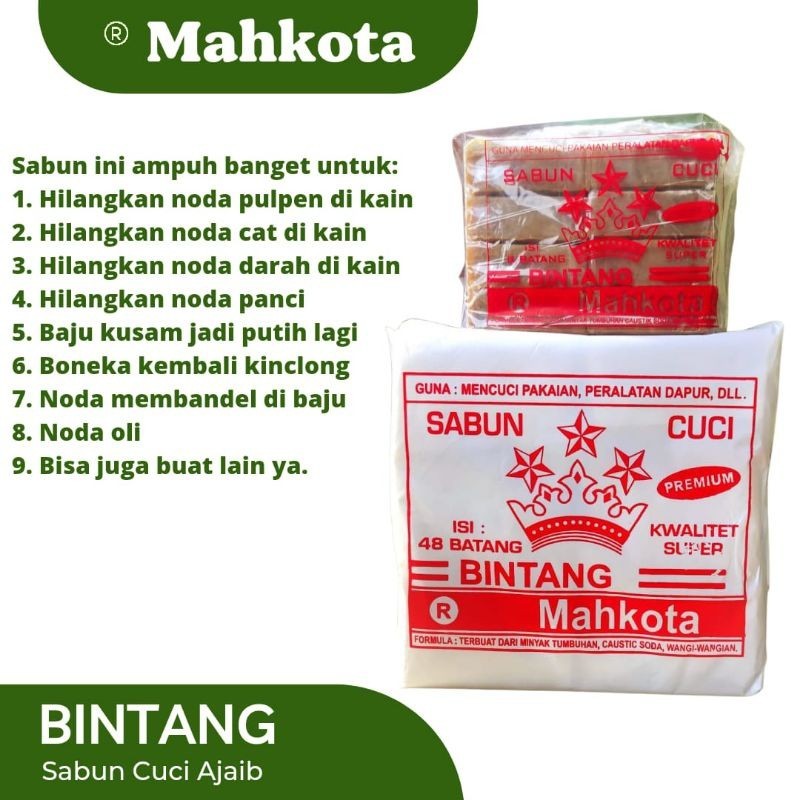 Jual Sabun Coklat Ajaib bintang mahkota | Shopee Indonesia
