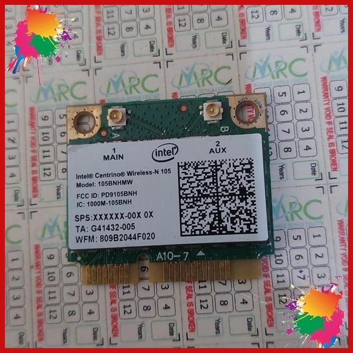 Jual intel centrino wireless-n 105 105 bnhmw wi-fi 802.11n mini pci ...