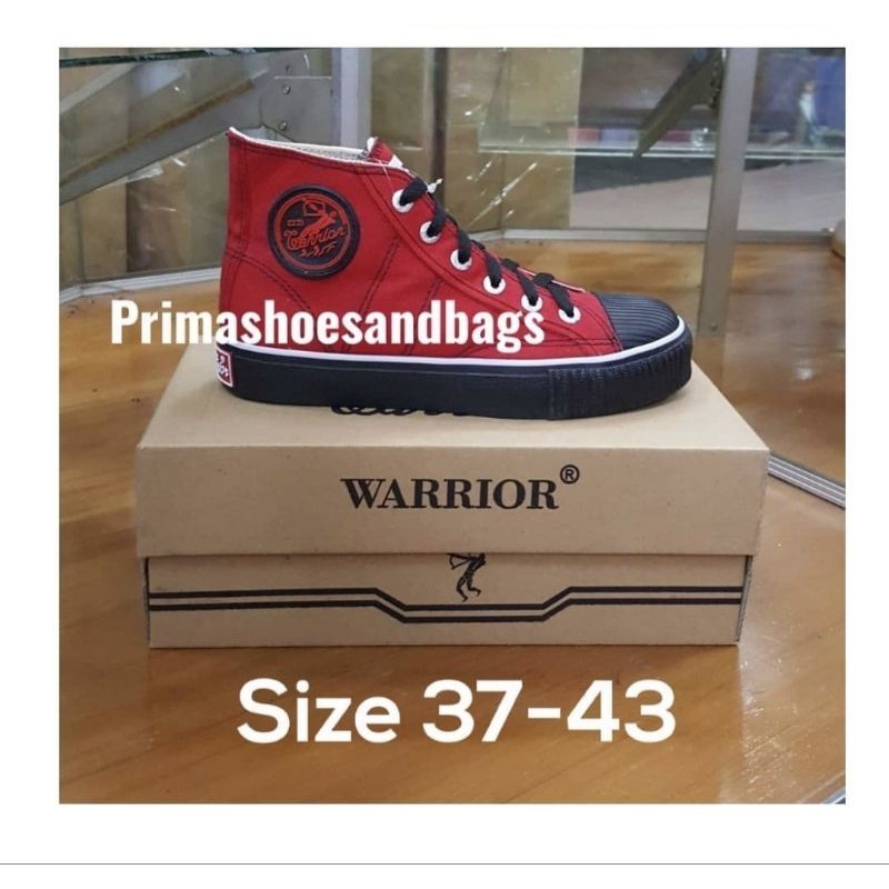 Jual SEPATU WARRIOR CLASSIC HI/ TINGGI | Shopee Indonesia
