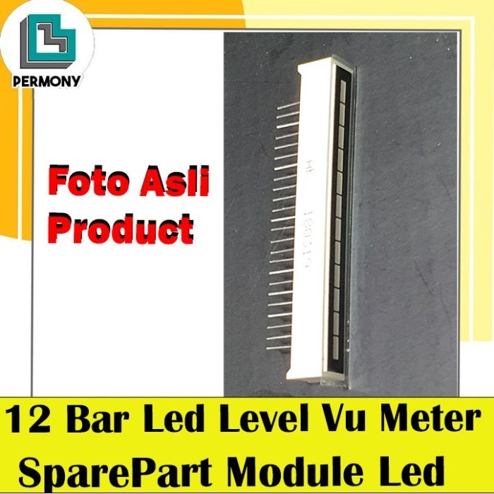 Jual 12 Led Level Stereo Audio Vu Meter Display Spectrum Color ...