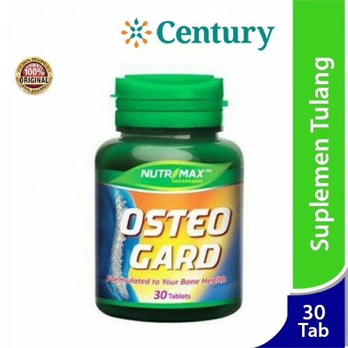 Jual Nutrimax Osteo Gard 30 Tablet/Suplemen Kesehatan Tulang/Kalsium ...
