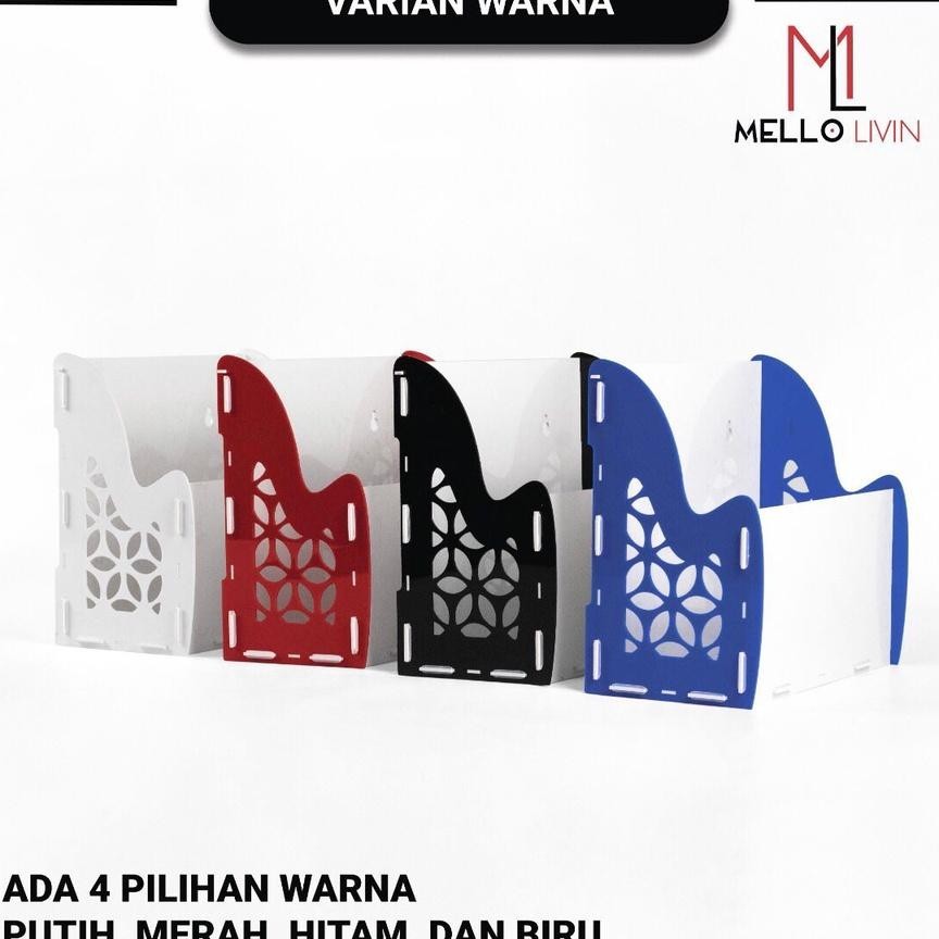 Jual Rak Tempat Buku Kertas Wifi Router Gantung Yimpanan File Dokumen ...