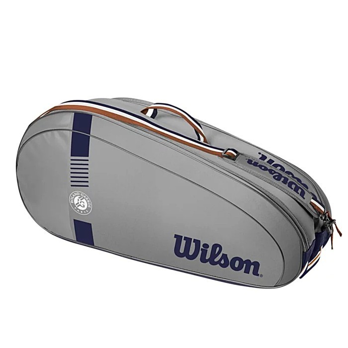 Jual Jual Promo Wilson Roland Garros Team 6 Pack Rg Silver ( Tennis Bag ...