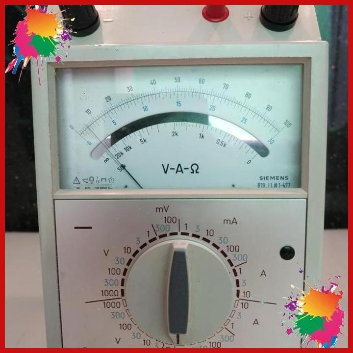 Jual alat ukur multizet siemens v - a - ohm [cdj] | Shopee Indonesia