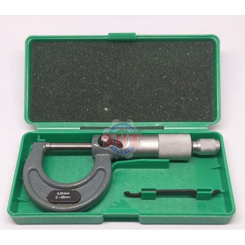 Jual Micrometer 0-25 mm -0.01Micro meter alat ukur ketebalan Outside ...