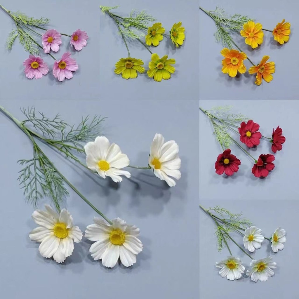 Jual Bunga Imitasi Artificial/Bunga Dekorasi/Harga untuk 1 tangkai ( 4 ...
