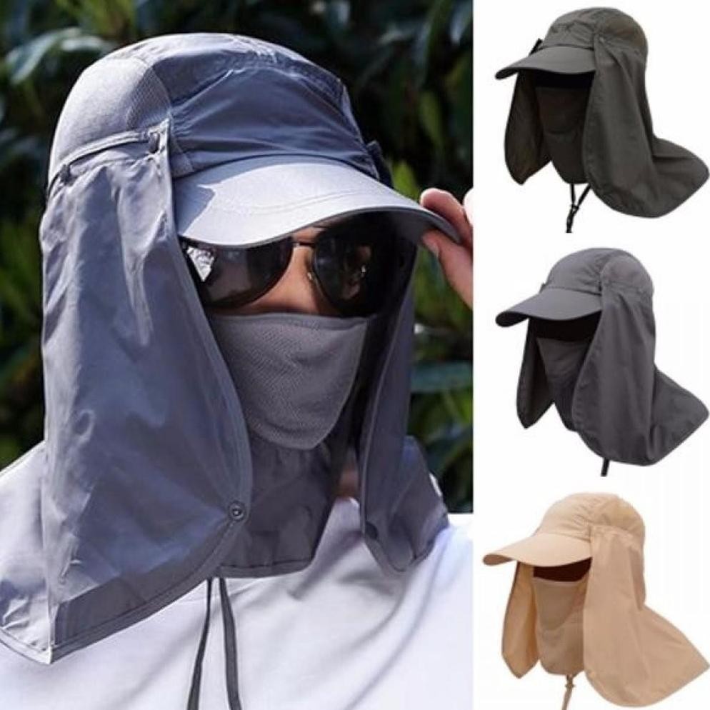 Jual New!! Topi Memancing Kebun Sawah Tentara Jepang Anti Panas Uv ...