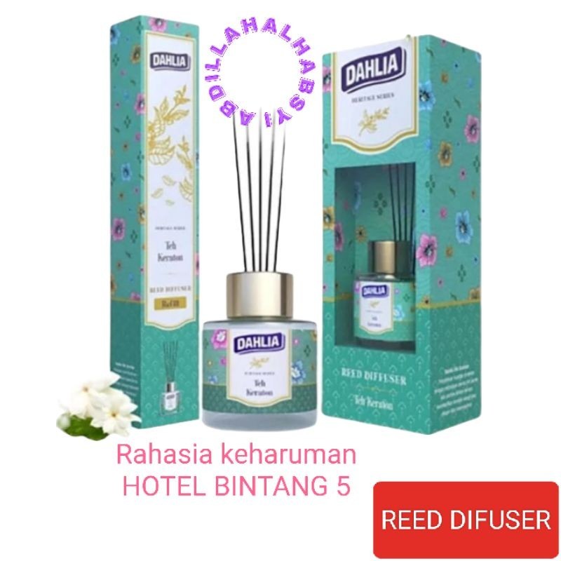 Jual DAHLIA REED DIFFUSER SET ALAT/REFFIL teh keraton | Shopee Indonesia