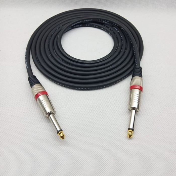 Jual Kabel Gitar Audio Canare 10 Meter Jack Akai 6,5mm Male To Akai ...