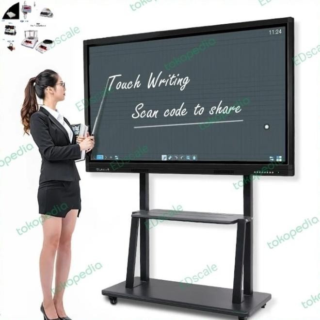 Jual Papan Tulis Digital / Smart Interactive White Board Dual Os 55 65Inch | Shopee Indonesia