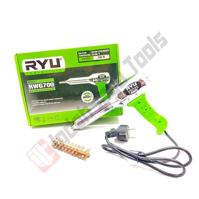 Jual RYU RWG700 PLASTIC WELDING HOT HEAT AIR GUN MESIN LAS PIPA PVC ...