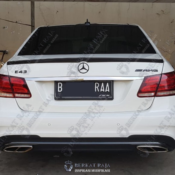Jual Spoiler Ducktail Mercedes Benz W212 ( Plastik Abs ) | Shopee Indonesia