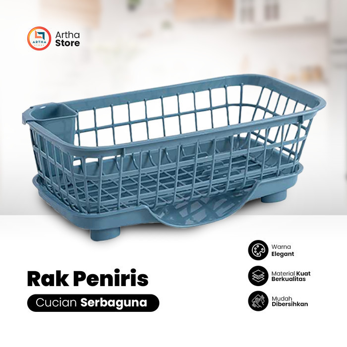 Jual Ready Rak Peniris Piring Cucian Buah Sayur Drain Dish Wastafel ...