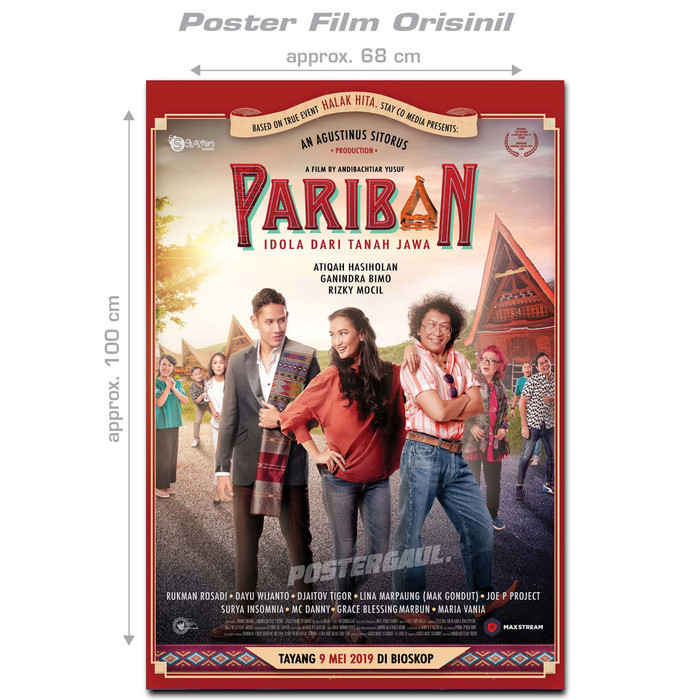 Jual Poster Film PARIBAN - original Indonesian one sheet 68 x 100 cm ...