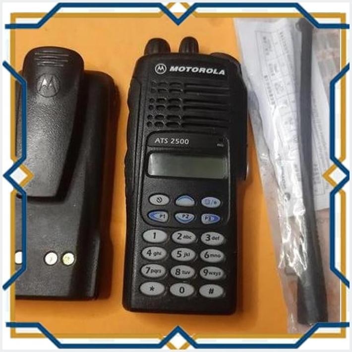 Jual [ydj] ht motorola ats2500 trunking 800mhz batangan normal mulus ...