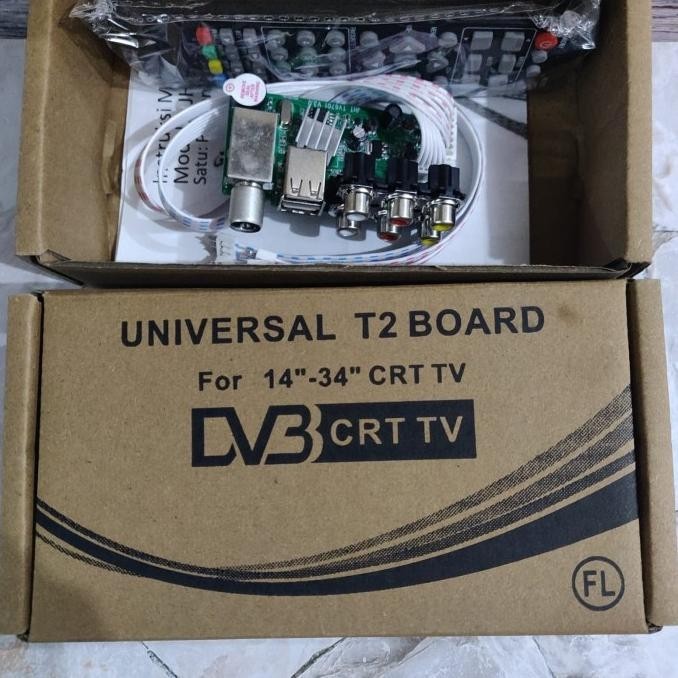 Jual TUNER TV DIGITAL CRT / DVBT2 UNIVERSAL UNTUK TV TABUNG | Shopee Indonesia