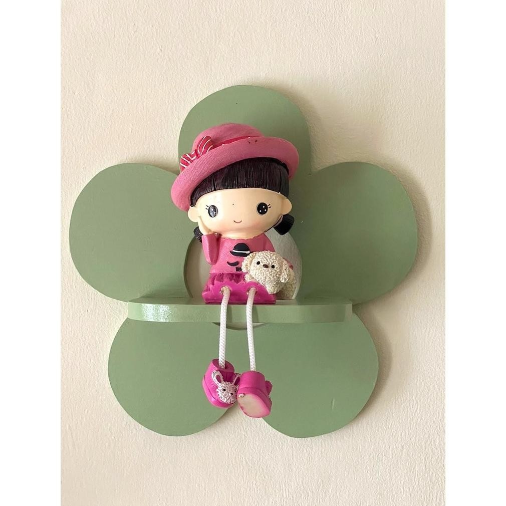Jual PRIMA SHABBY CRAFT RAK DINDING AMBALAN BUNGA FLOWER KOREAN ...