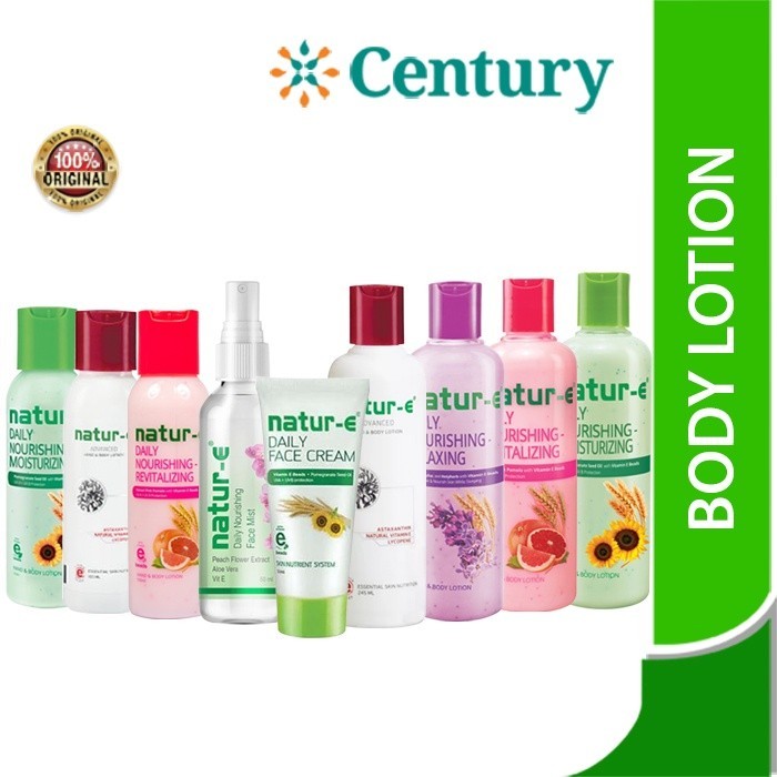 Jual Natur-E Series / Body Lotion / Face Mist / Face Cream | Shopee ...