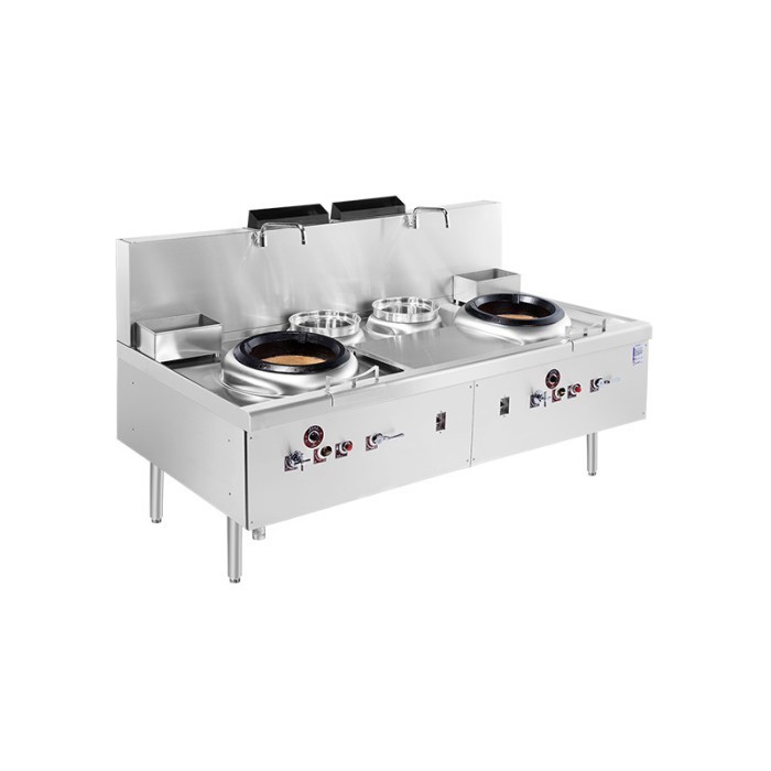 Jual Dewa Gas Kwali Range With Blower Double Burner Wok Range Cw 215 ...
