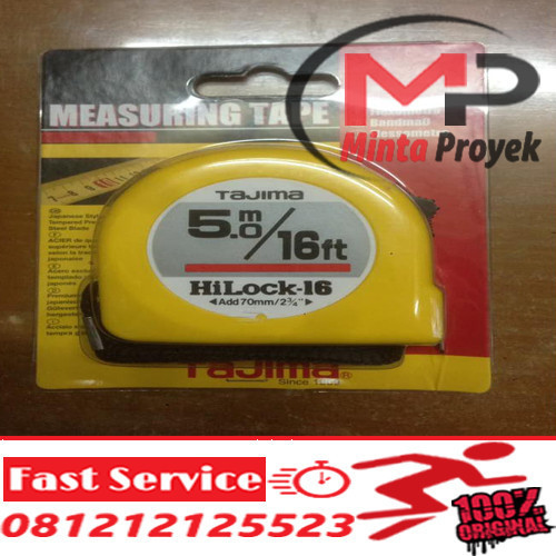 Jual Meteran Tajima 7.5 Mtr / 25 Feet Measuring Tape alat Ukur 7,5 meter | Shopee Indonesia