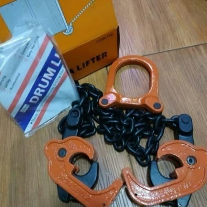 Jual Drum Lifter 1 Ton Nagasaki Drum Chain Clamp 1000 Kg Alat Angkut ...