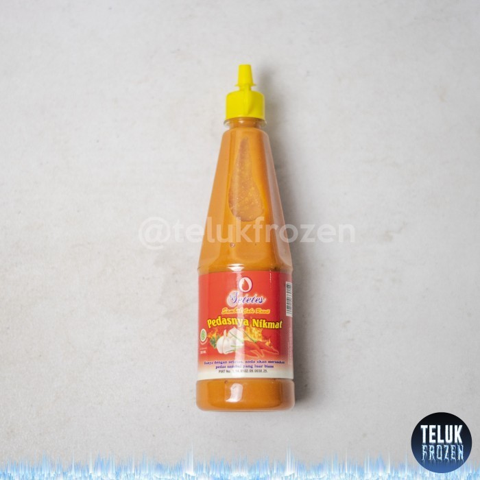 Jual setetes sambal cabe rawit 300ml sambel botol saus saos cabai pedas ...
