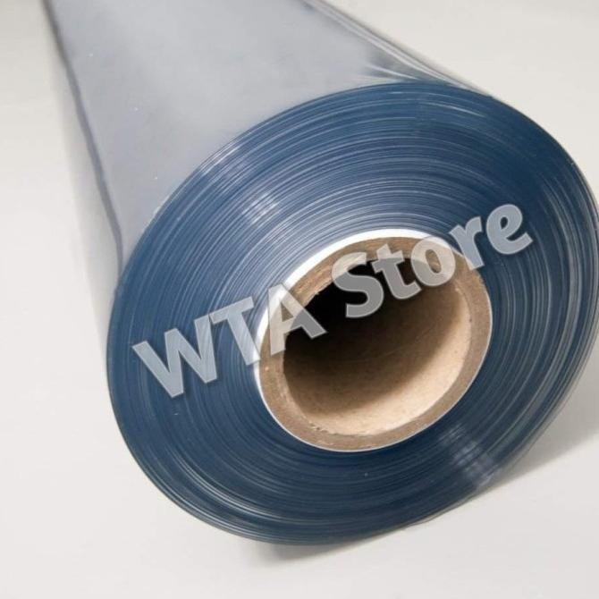 Jual TIRAI PVC SHEET CURTAIN TIRAI PLASTIK per meter warna Clear 2mm 120cm | Shopee Indonesia