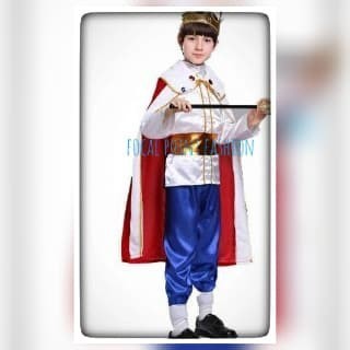 Jual king-kostum-boy-raja-medieval-halloween-party-fancy-dress-costume ...