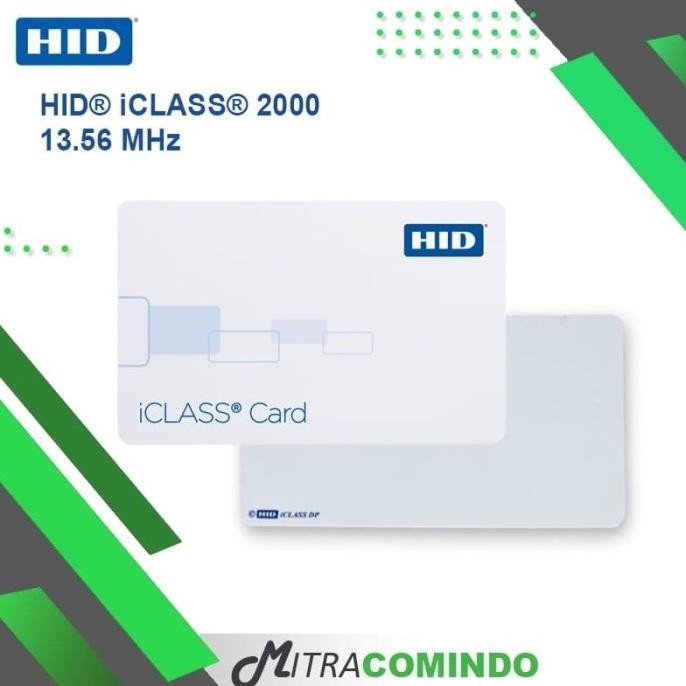 Jual Kartu Akses Hid Iclass 2000 Smart Card | Shopee Indonesia