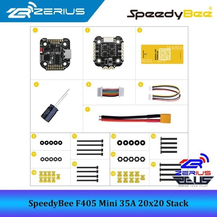 Jual Speedybee F405 Mini 35A Bls Esc 20X20 Stack With Bluetooth ...