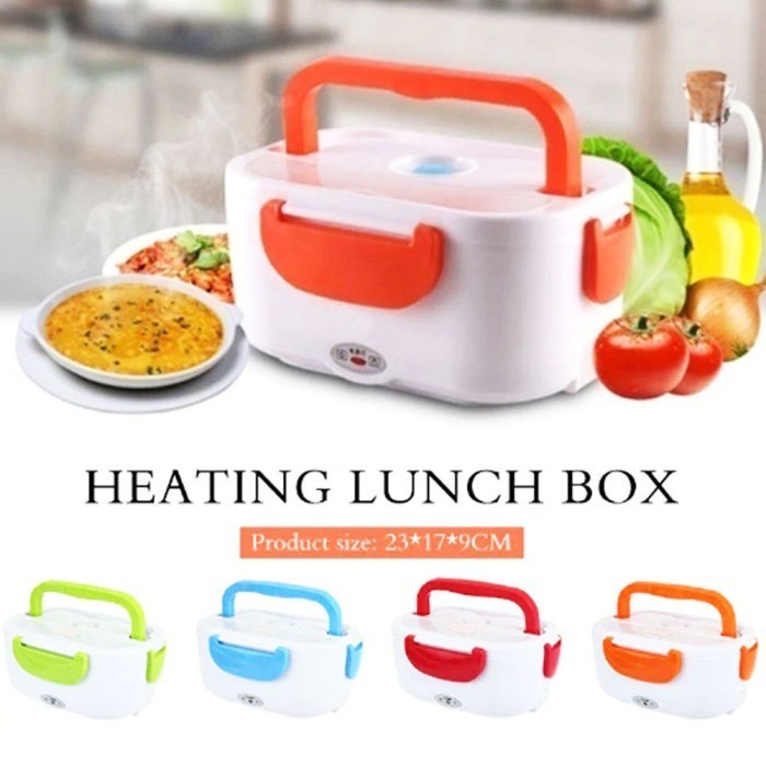 Jual Power Lunch Box Elektrik Set Kotak Makan Bekal Penghangat Praktis ...