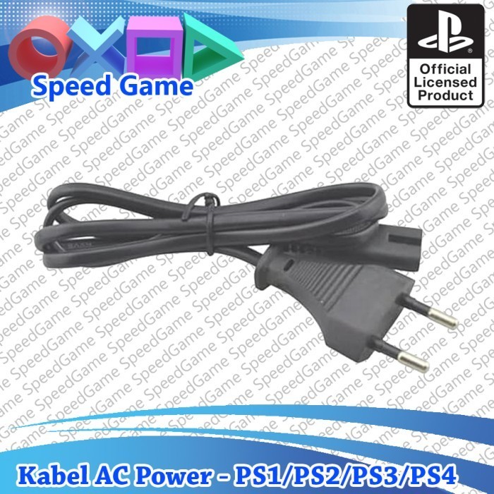 Jual kabel ac power ps2 ps3 ps4 f50 | Shopee Indonesia